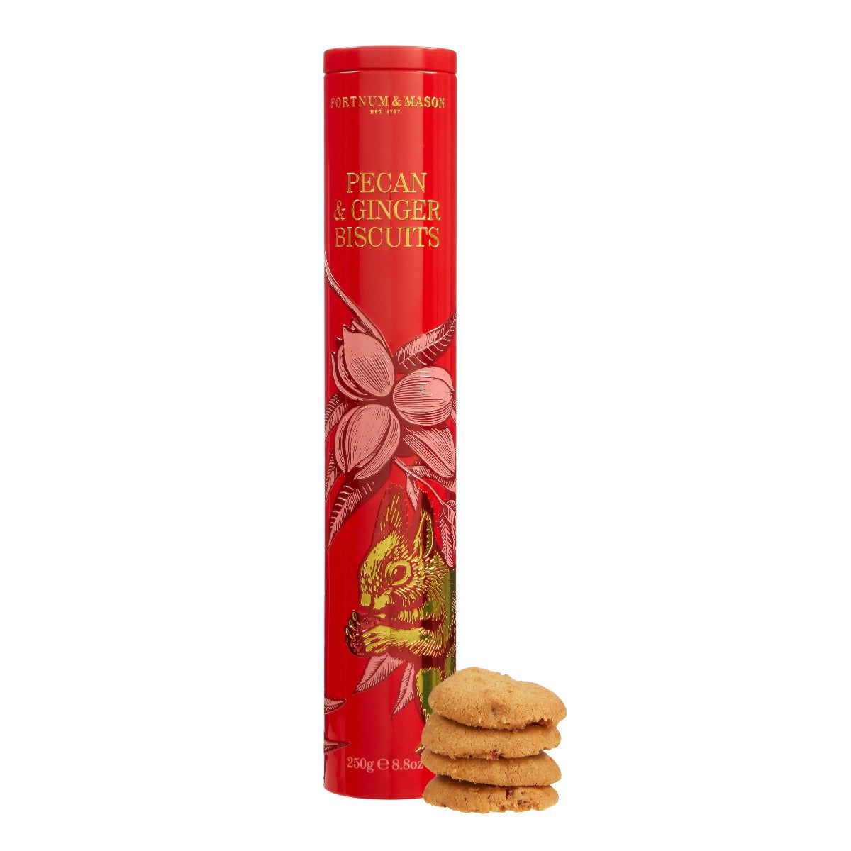 Fortnum & Mason Pecan & Ginger Biscuits 250g – GoldGourmet